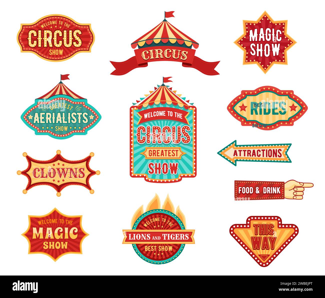 Circus Photo Booth Sign Retro Tent Circus Signs And Vintage Carnival