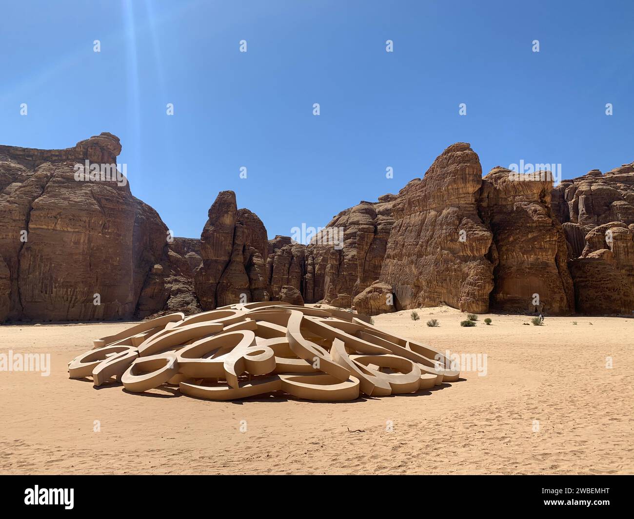 Desert x alula hi-res stock photography and images - Alamy