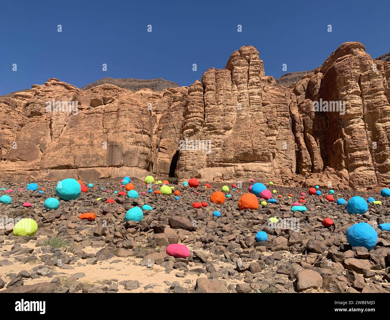 Desert x alula hi-res stock photography and images - Alamy