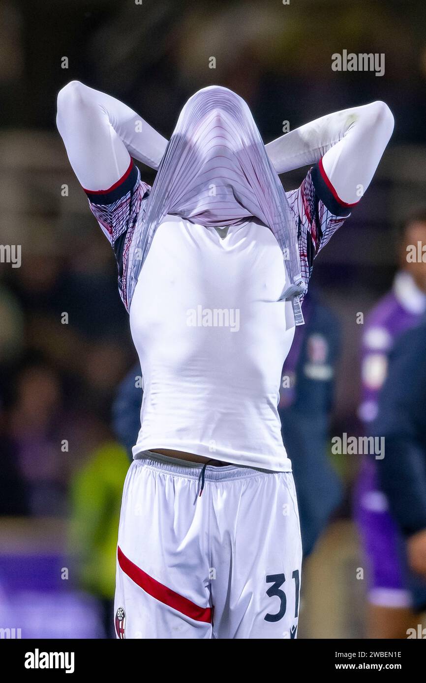 Sam Beukema (Bologna) during the Italian Italy Cup match between ...