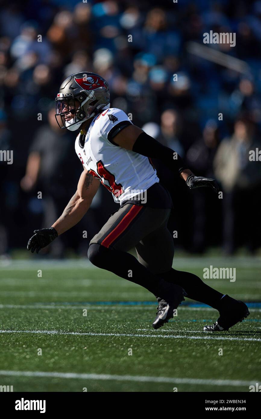 Tampa Bay Buccaneers safety Antoine Winfield Jr. (31) on defense against the Carolina Panthers ...