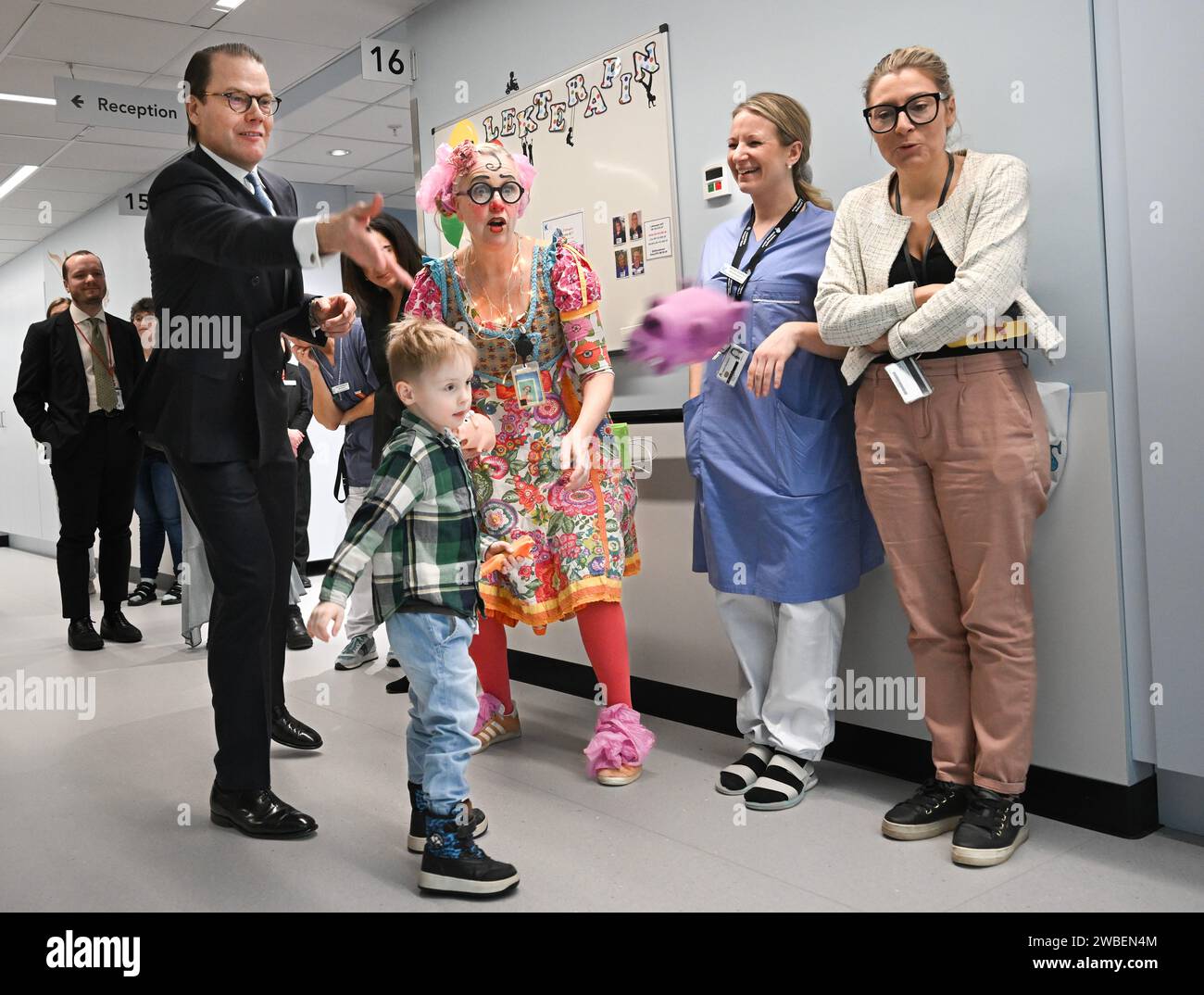Stockholm, Sweden. 10th Jan, 2024. STOCKHOLM 20240110Prince Daniel ...