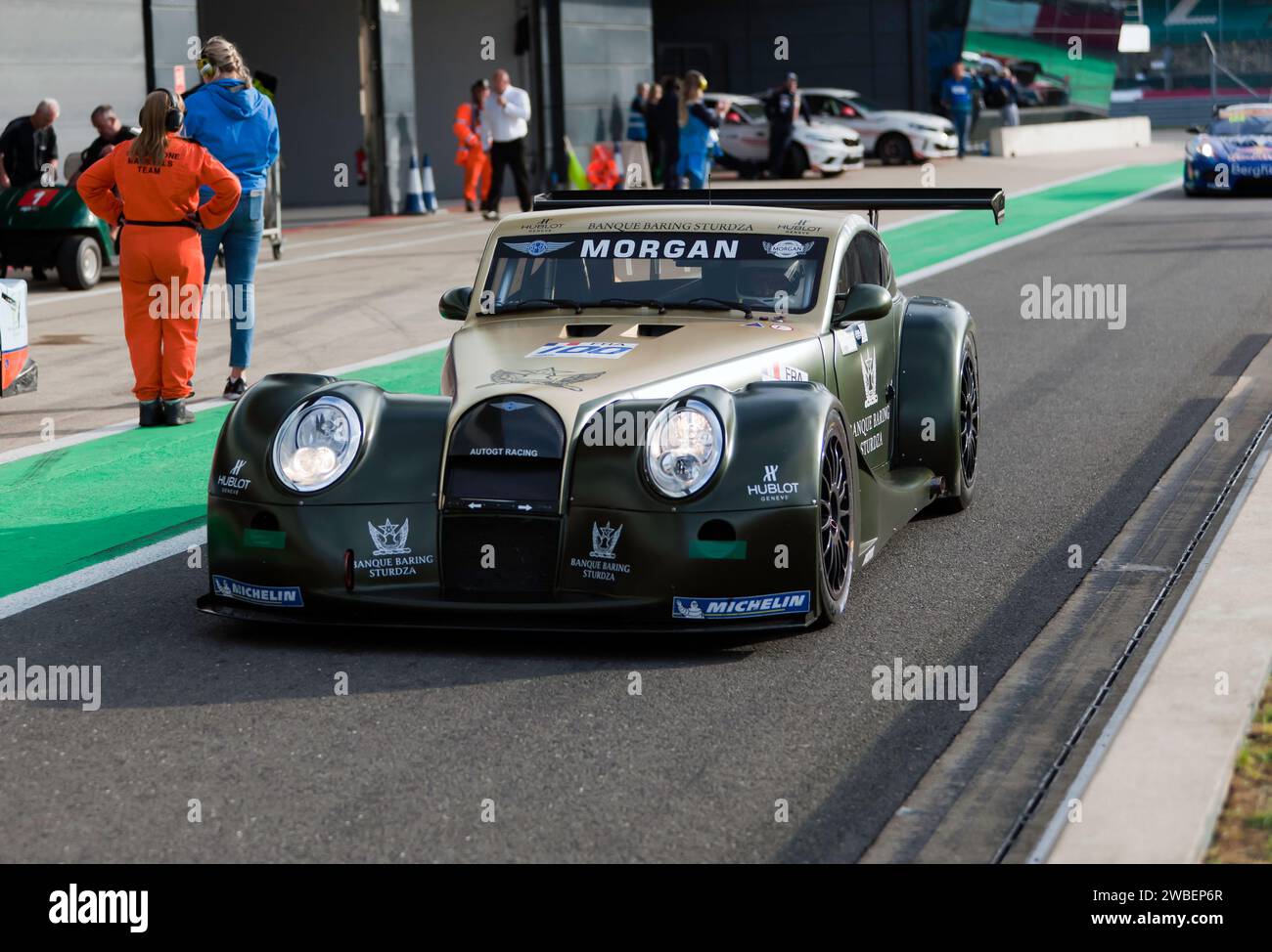 Roger Whiteside's Green and Gold, 2009, Morgan Aero Supersport GT3 ...
