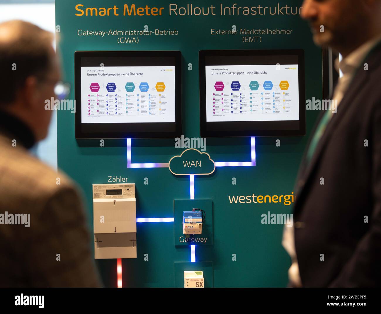Arnsberg, Germany. 10th Jan, 2024. View of an informative panel about ...