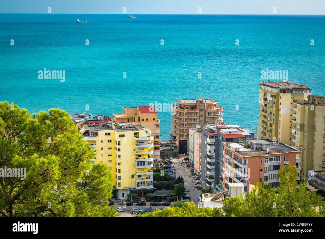 Durres skyline buildings architecture hi-res stock photography and ...