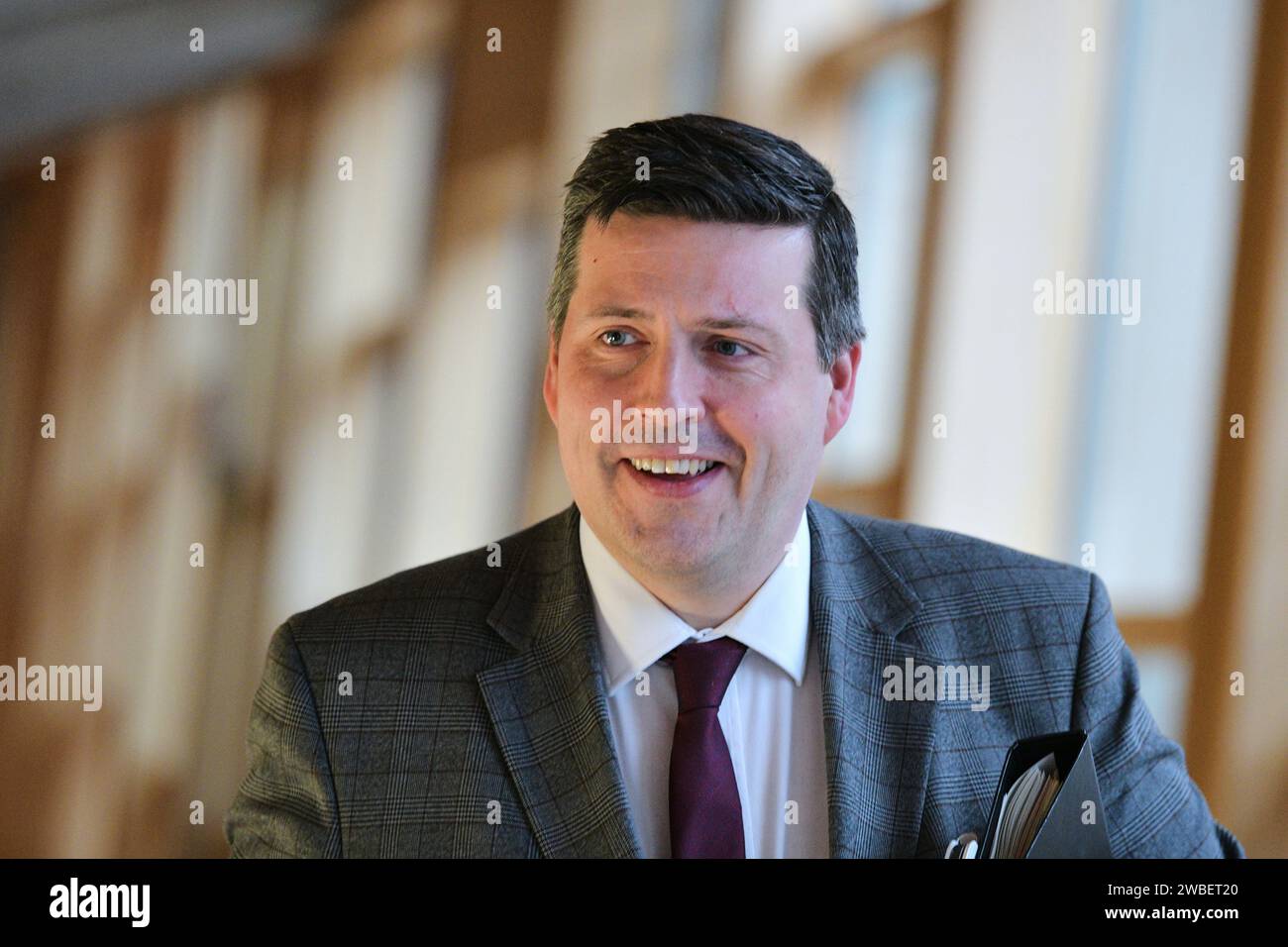 Edinburgh Scotland, UK 10 January 2024. Minister for Independence Jamie ...