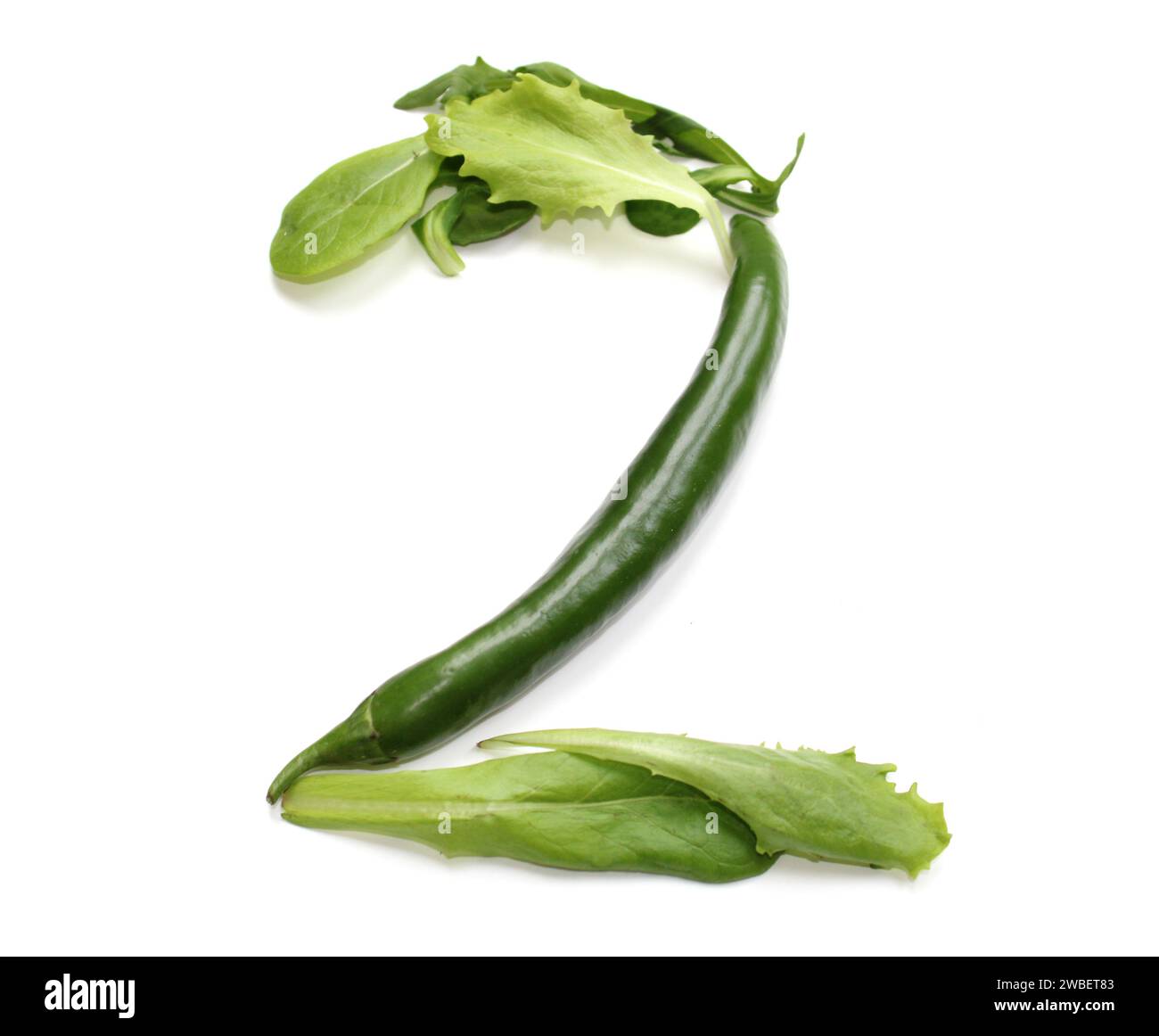 number 2, two from green chili pepper, salad for encyclopedias, cook ...