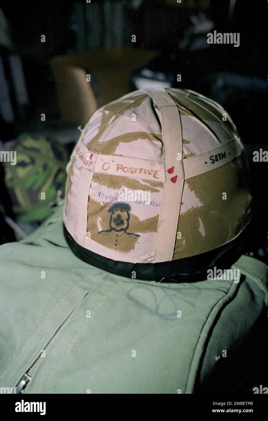 First Gulf War: 29th January 1991 A cartoon of Saddam with the caption ...