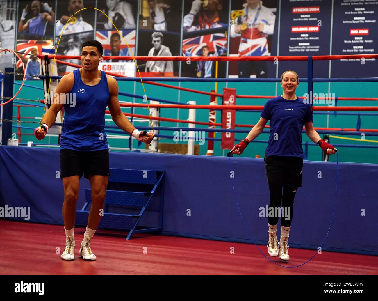 Delicious Orie and Charley Davison during a media day at The English ...