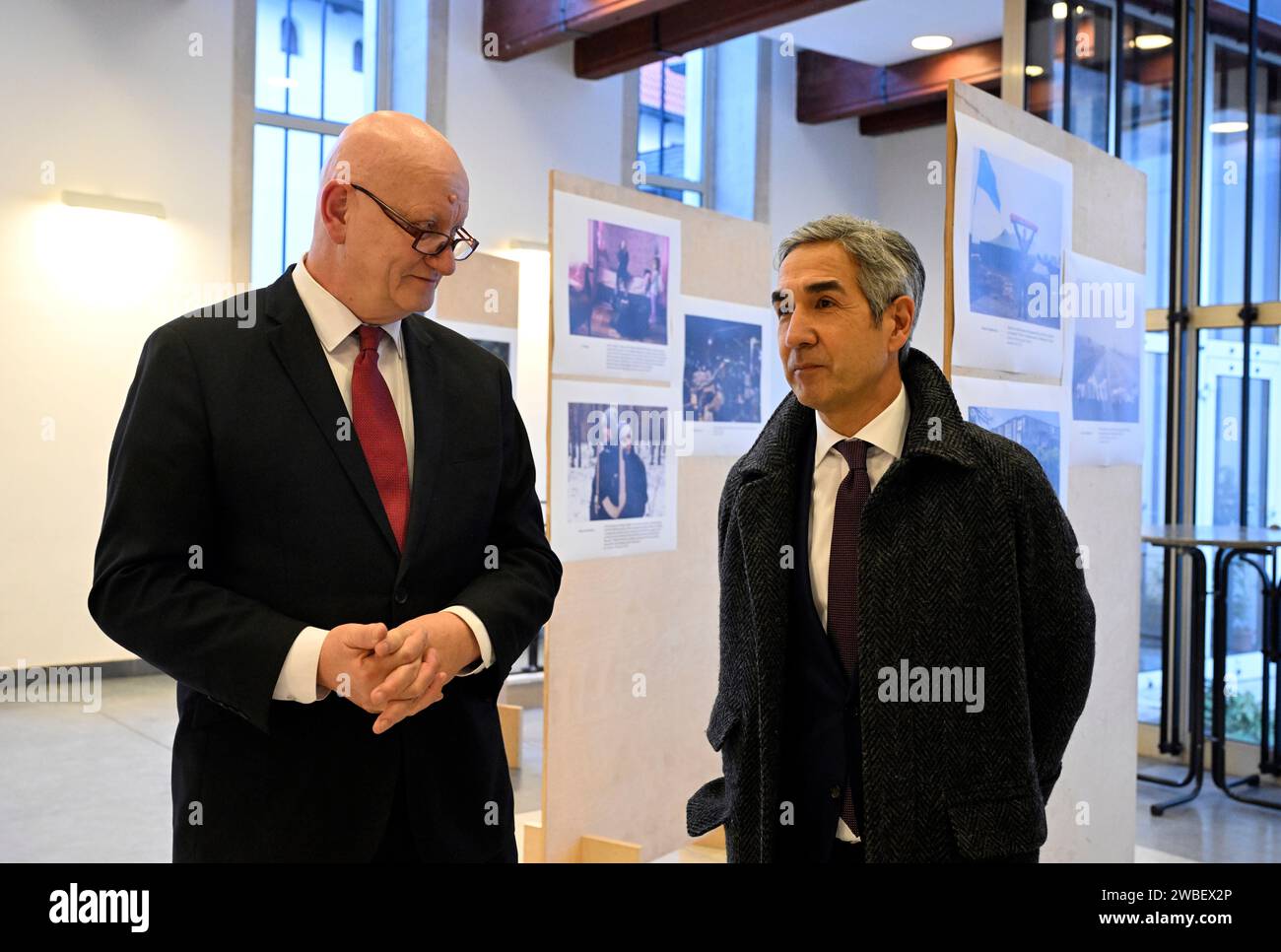Prague, Czech Republic. 10th Jan, 2024. Rector of the Czech Technical ...
