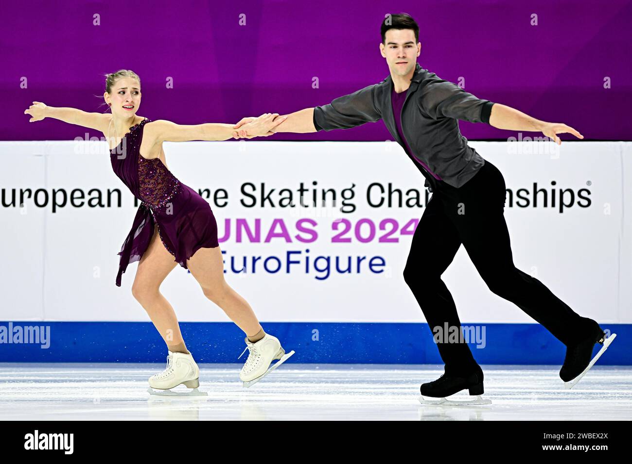 Minerva Fabienne HASE & Nikita VOLODIN (GER), during Pairs Short ...