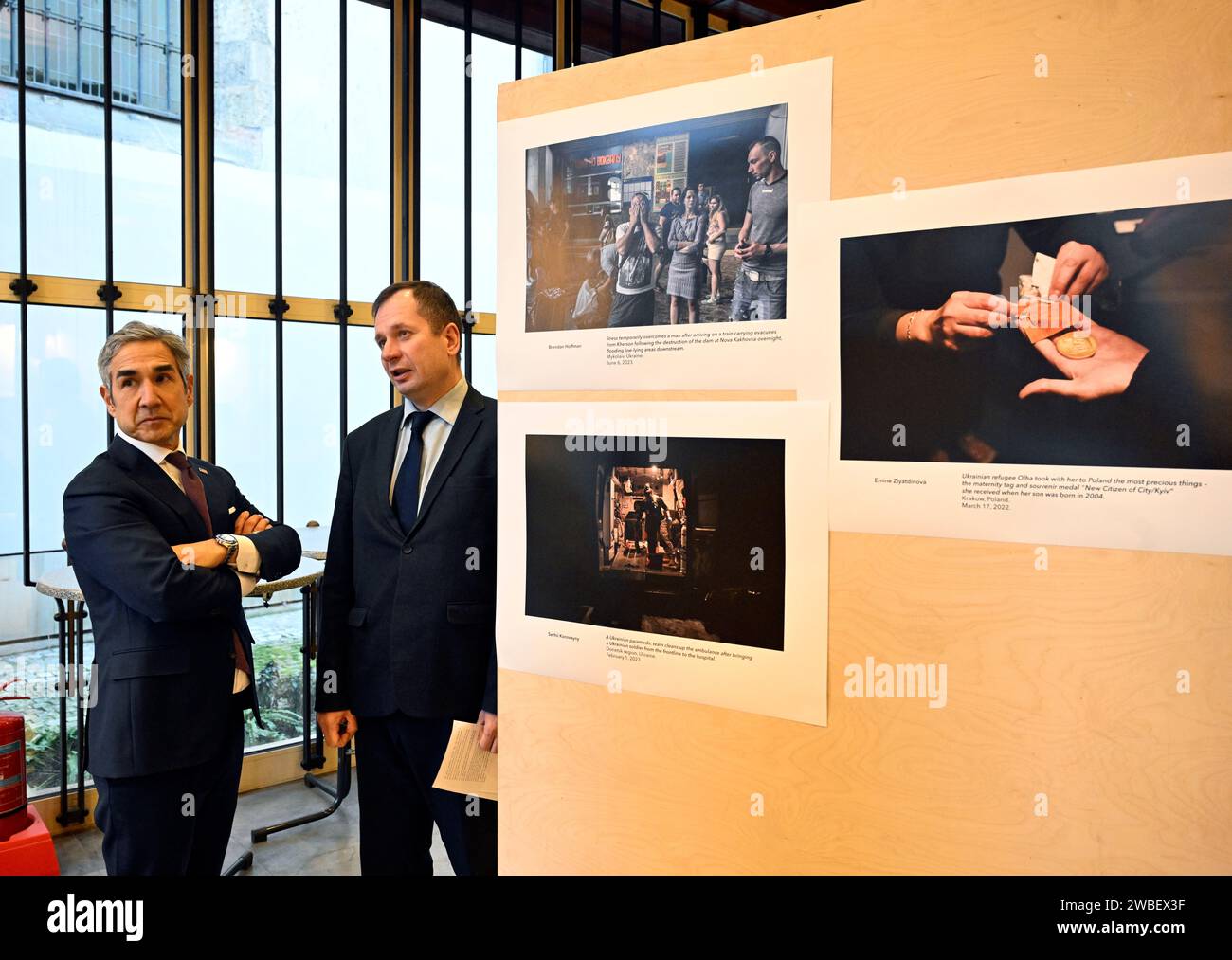 Prague, Czech Republic. 10th Jan, 2024. US ambassador in Czech Republic ...