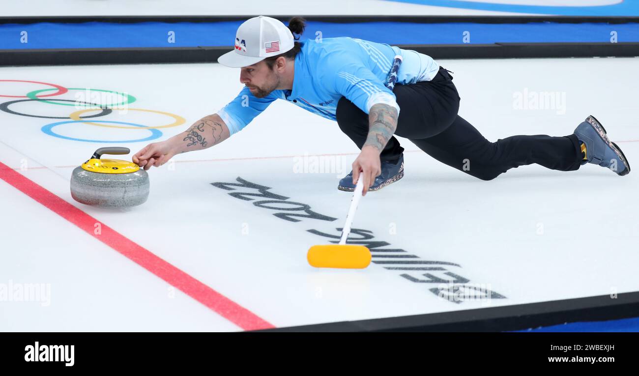 FEB 5, 2022 - Beijing, China: Vicky Persinger and Chris Plys of Team ...
