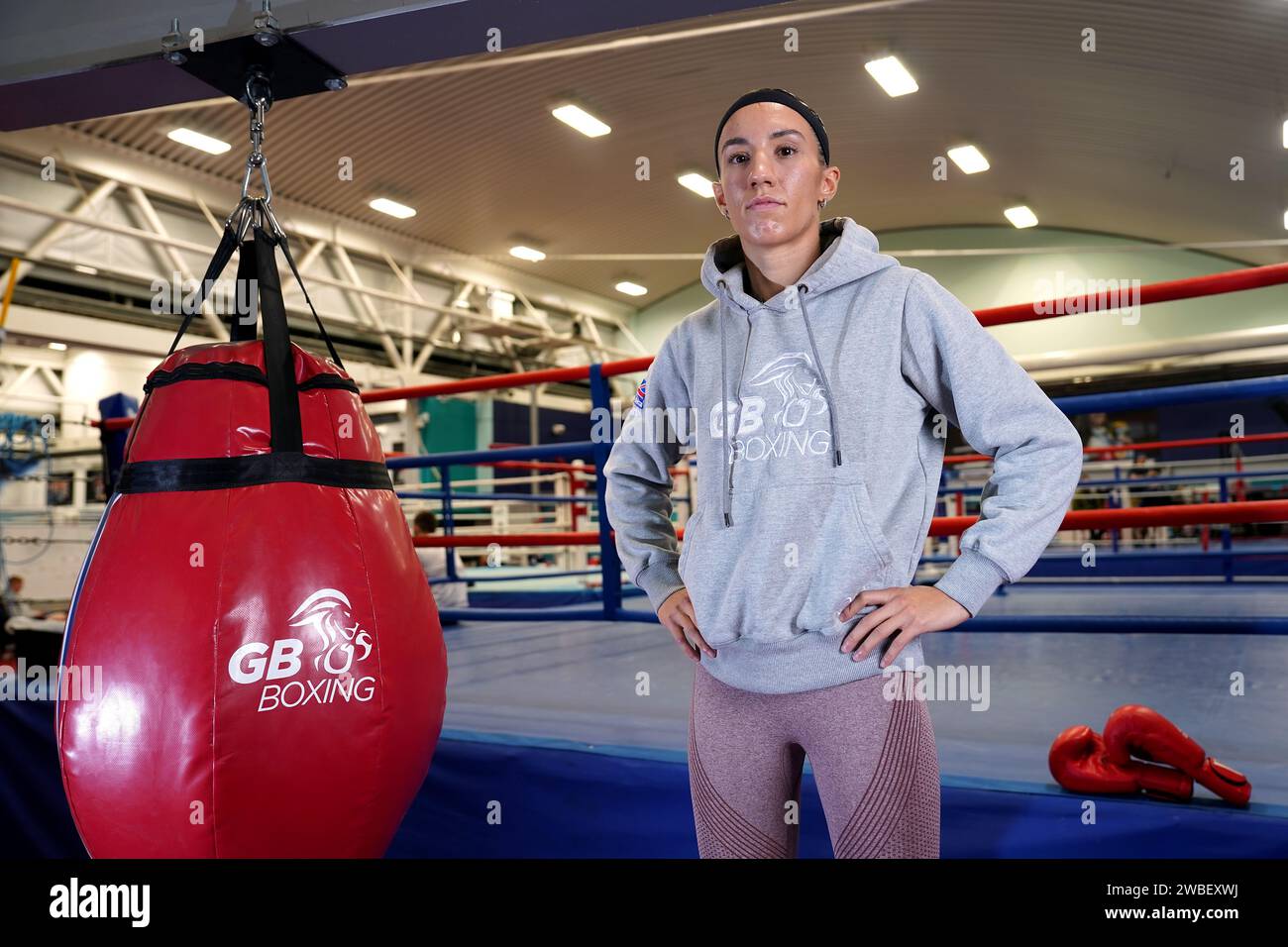 Ivy-Jane Smith during a media day at The English Institute of Sport ...