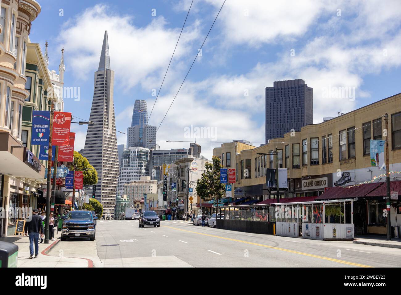 The Transamerica Pyramid Building San Francisco, June 24, 2023 Stock ...