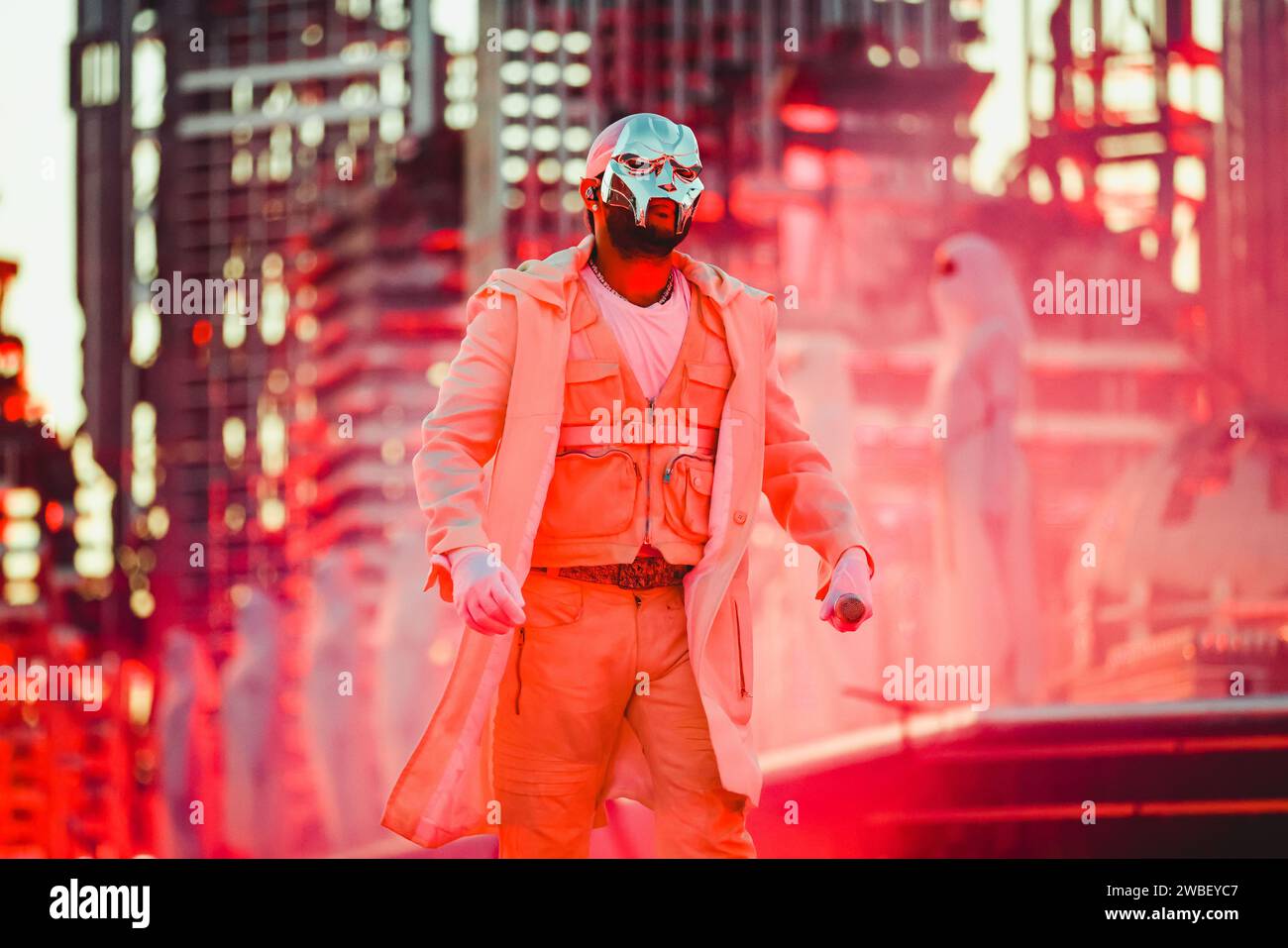 Milan, Italy. 27th July, 2023. The Weeknd is performing live during the ...