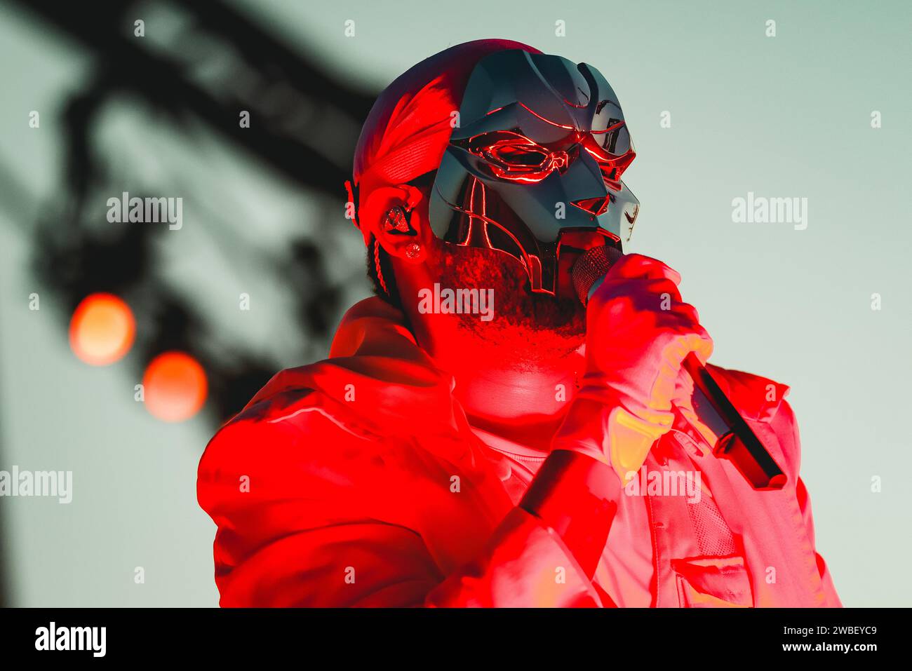 Milan, Italy. 27th July, 2023. The Weeknd is performing live during the ...
