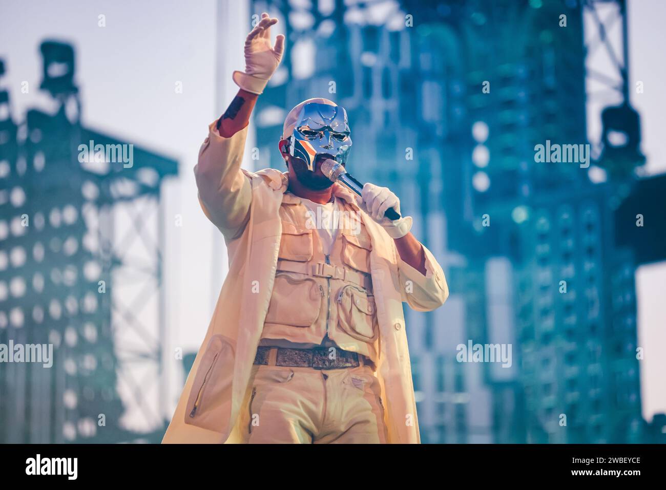 Milan, Italy. 27th July, 2023. The Weeknd is performing live during the ...