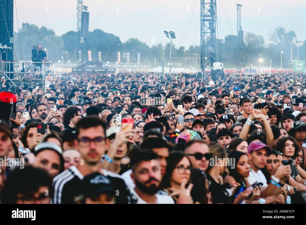 Milan, Italy. 27th July, 2023. The Weeknd is performing live during the ...