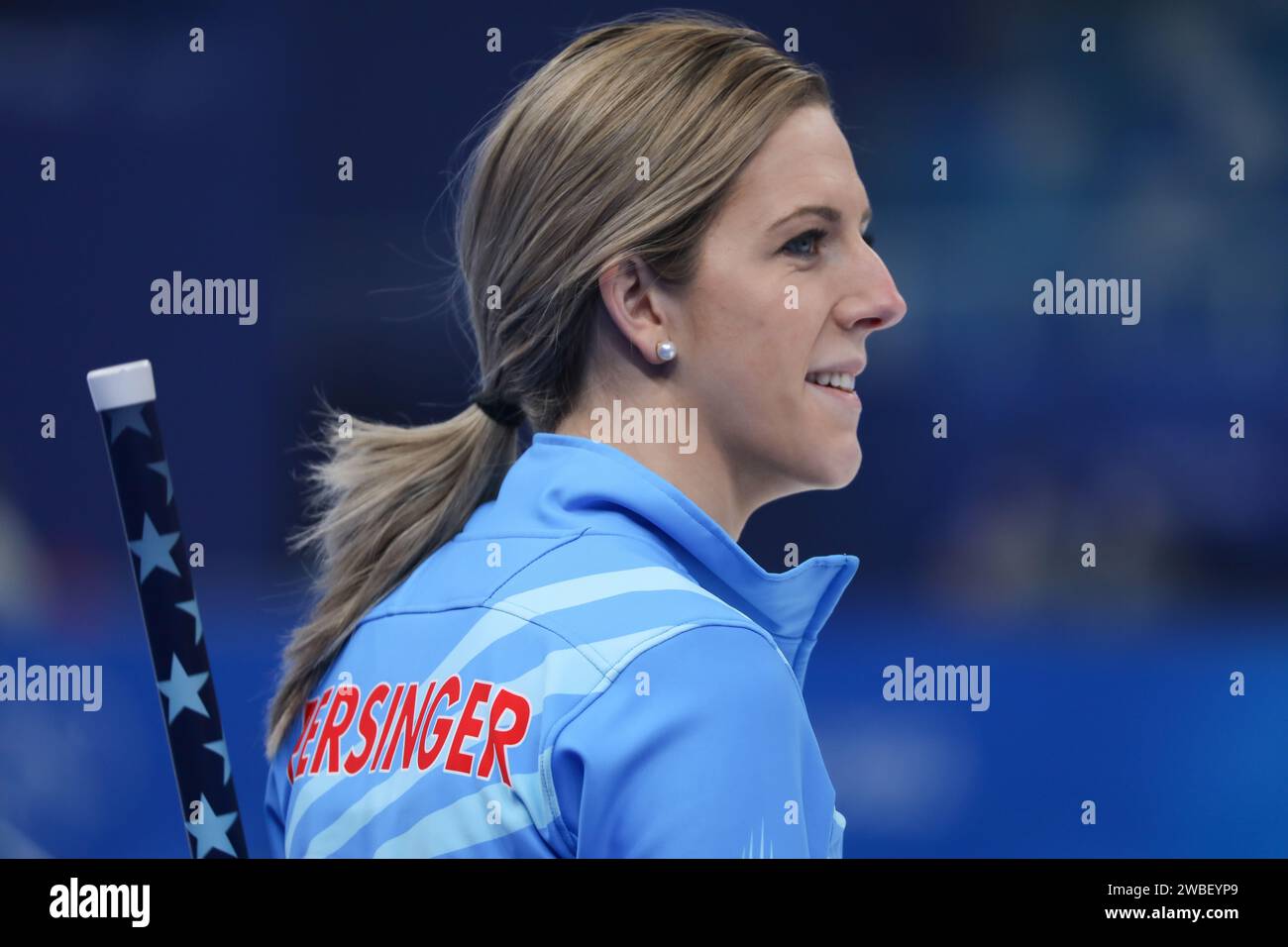 FEB 5, 2022 - Beijing, China: Vicky Persinger and Chris Plys of Team ...