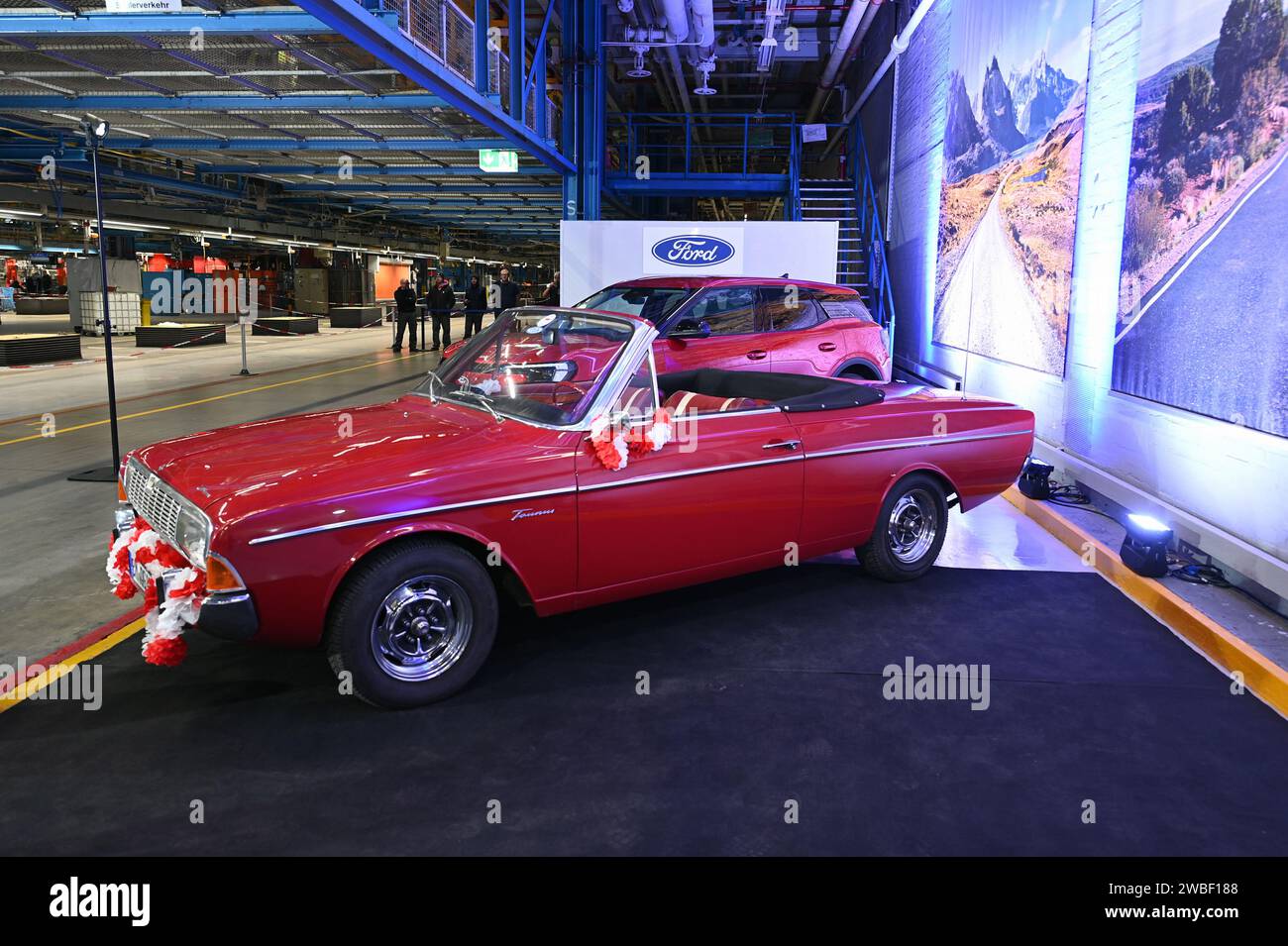 Cologne, Germany. 10th Jan, 2024. Vintage Ford Taunus 20 M TS ...