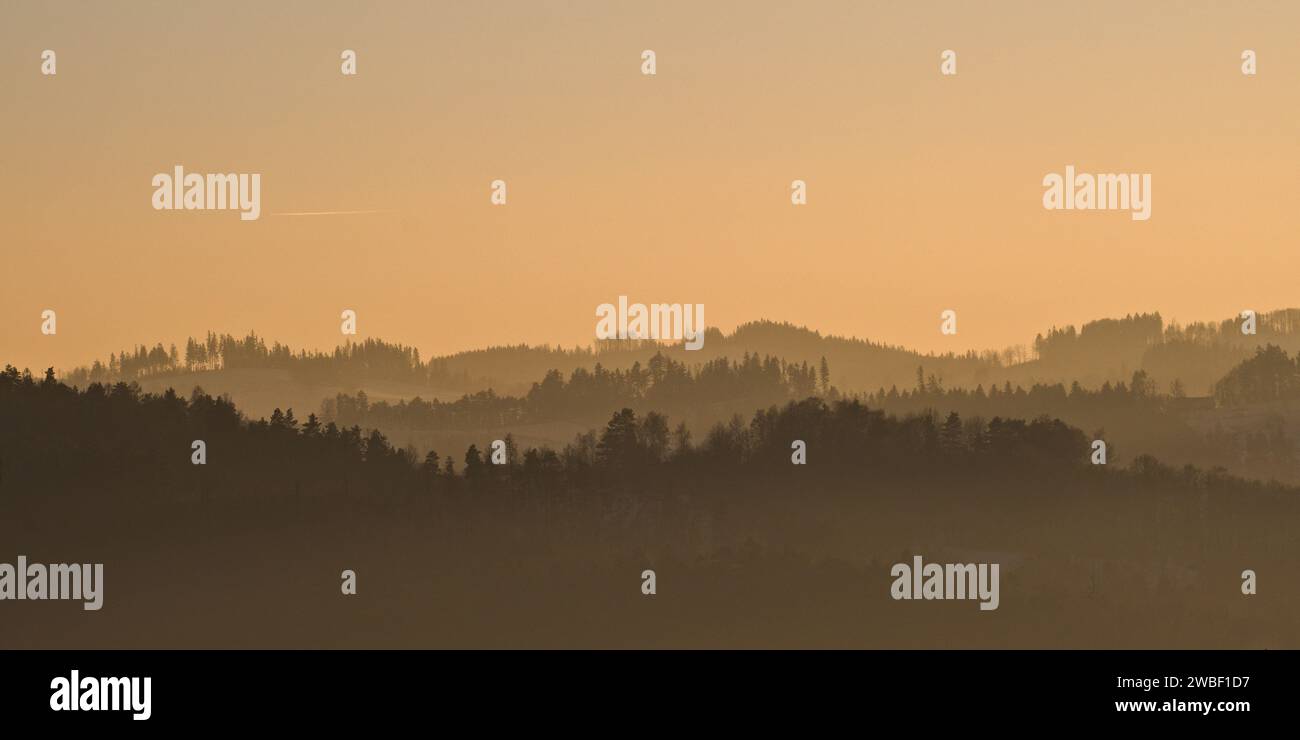Many colors of sunset hi-res stock photography and images - Alamy