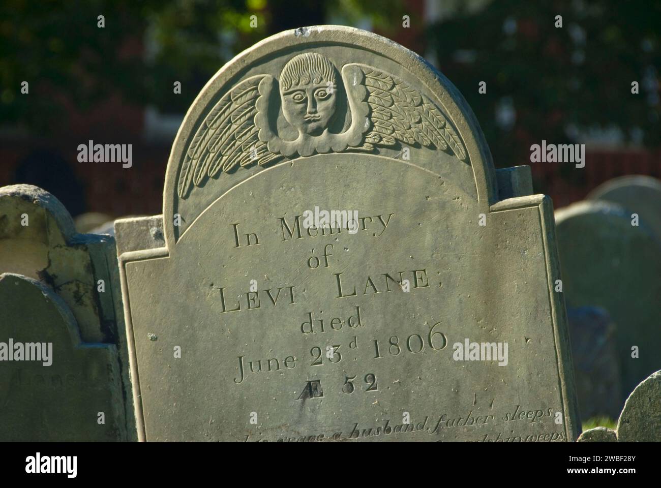 Copp's Hill Burying Ground, Freedom Trail, Boston National Historic Park, Boston, Massachusetts ...