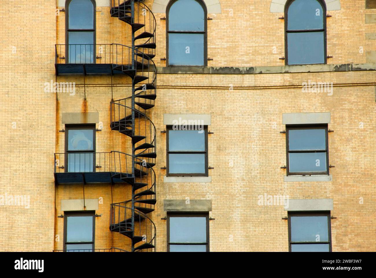 Fire escape, Freedom Trail, Boston National Historic Park, Boston ...