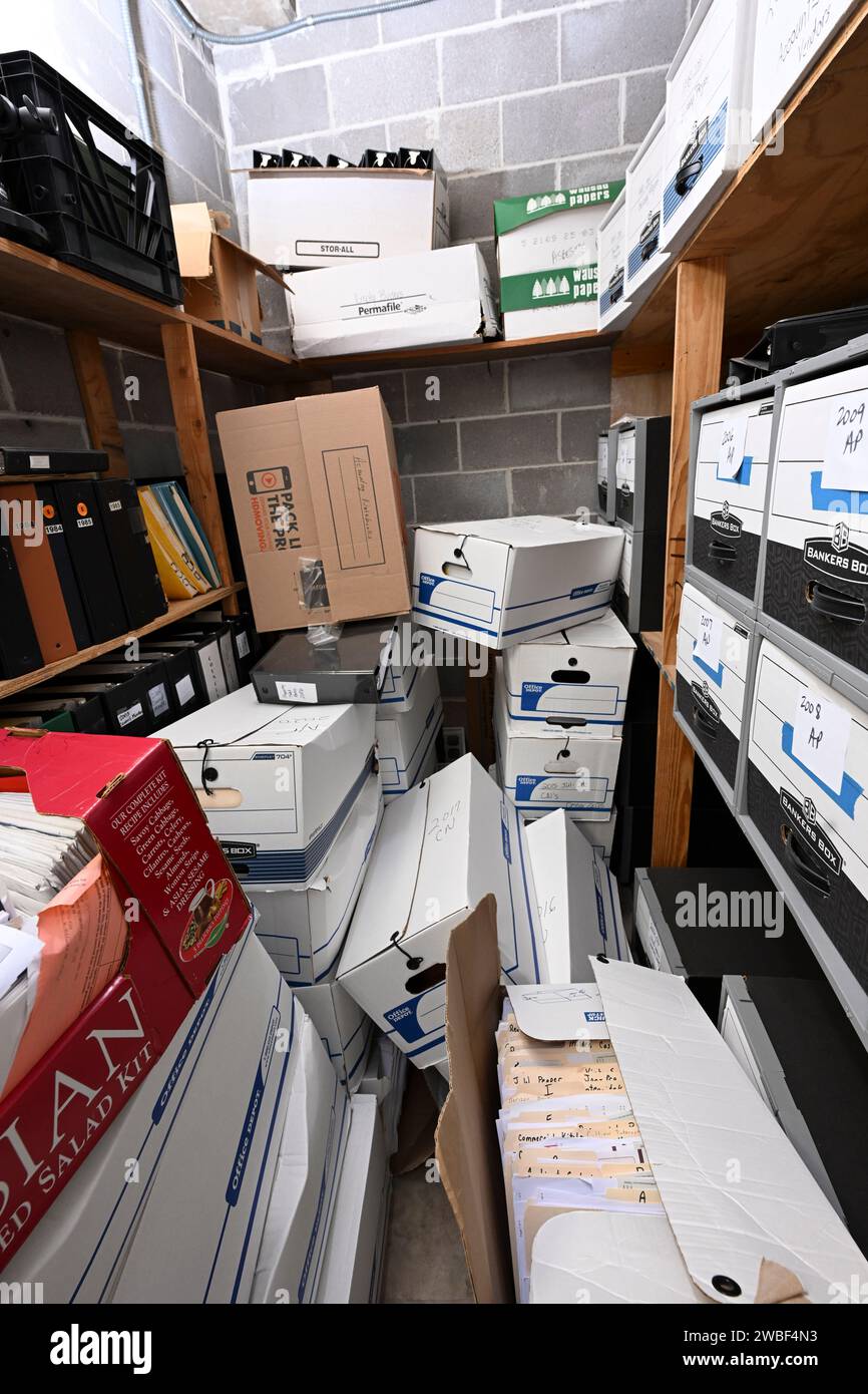 A p record storage hi-res stock photography and images - Alamy