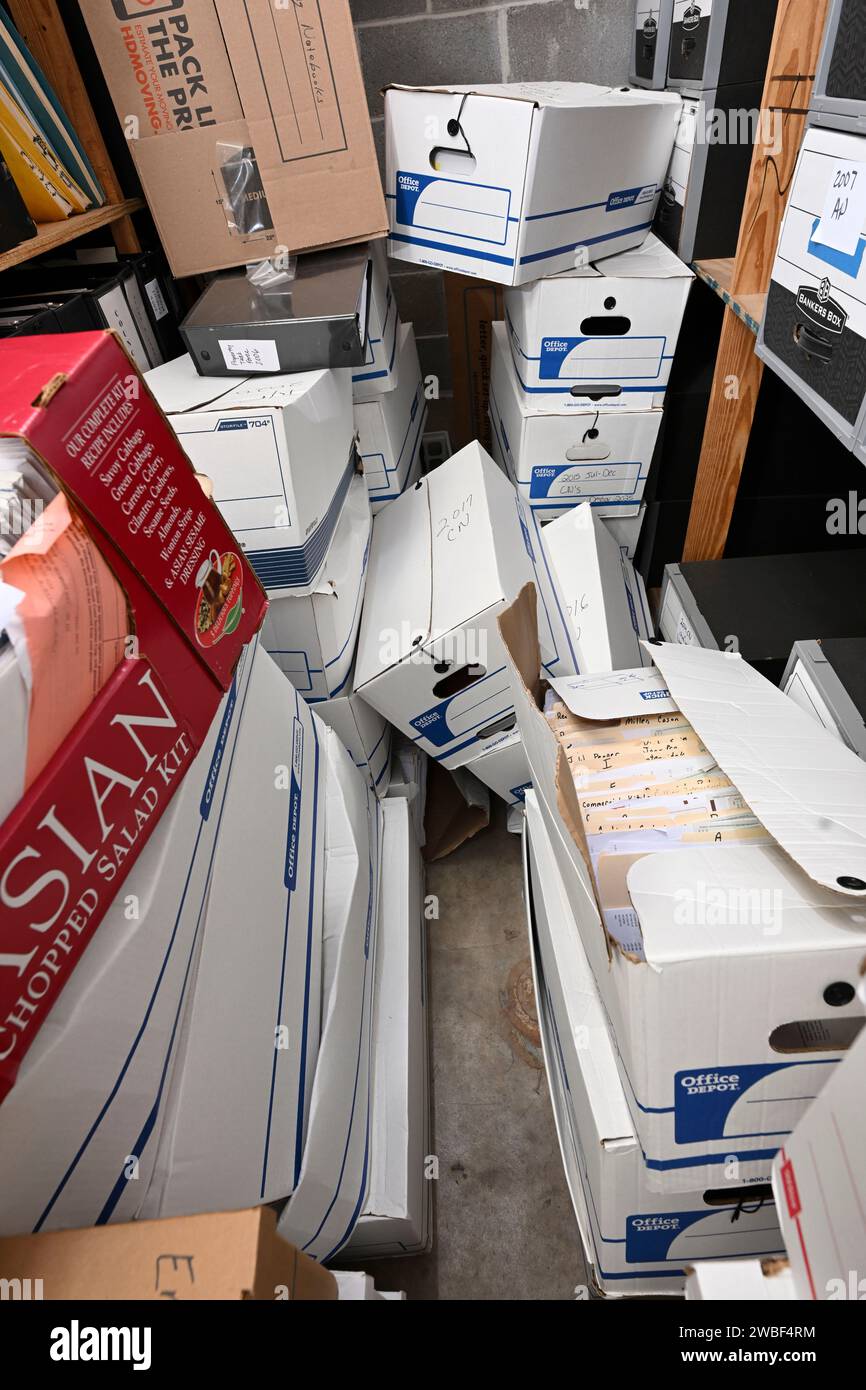 A p record storage hi-res stock photography and images - Alamy