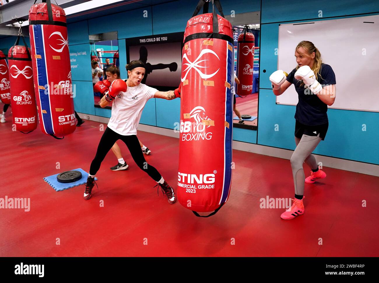 Ivy-Jane Smith (left) during a media day at The English Institute of ...