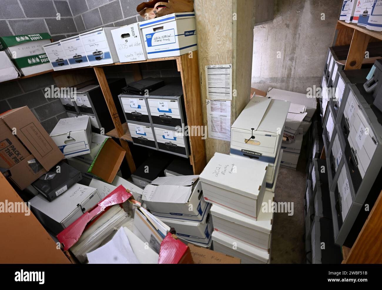 A p record storage hi-res stock photography and images - Alamy