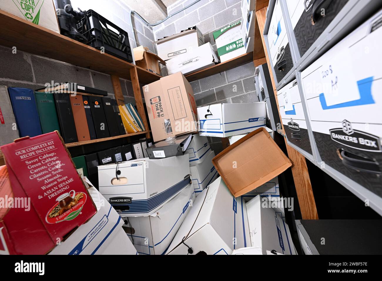 A p record storage hi-res stock photography and images - Alamy