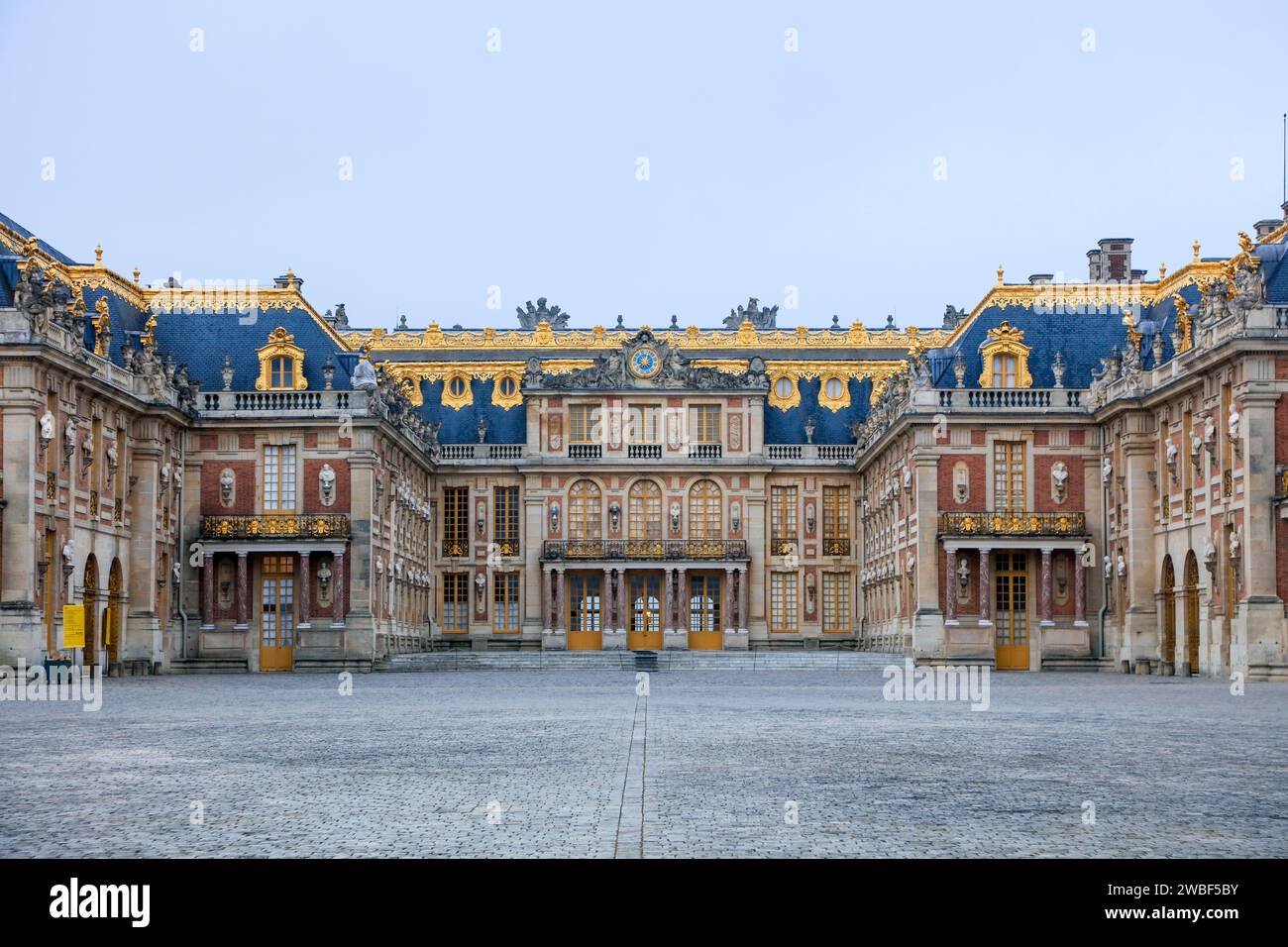 Marble Court (Cour de Marbre) and Royal Court (Cour Royale), old part ...