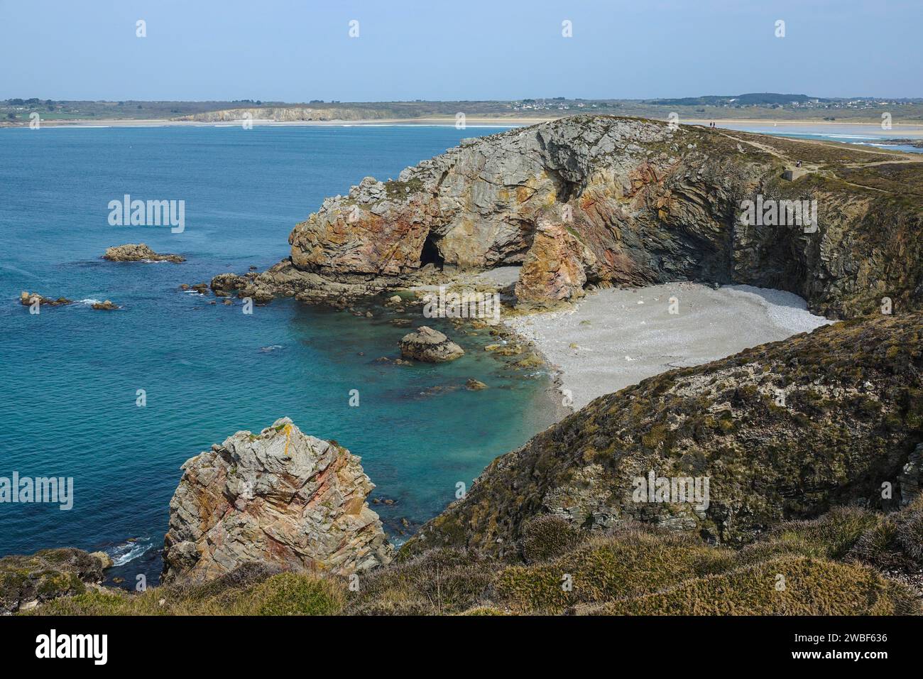 Pointe de Dinan, Crozon, Crozon Peninsula, Finistere Penn ar Bed ...