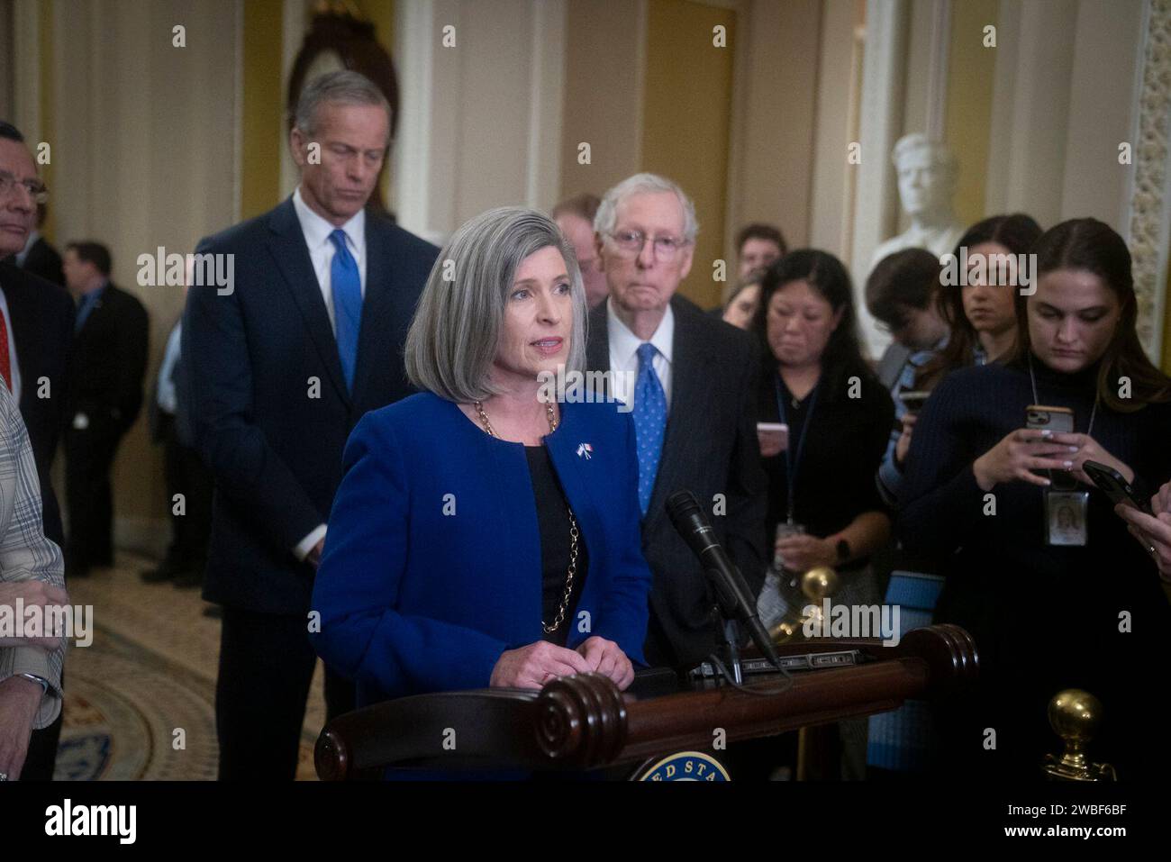 Washington, District Of Columbia, USA. 9th Jan, 2024. U.S. Senator and ...