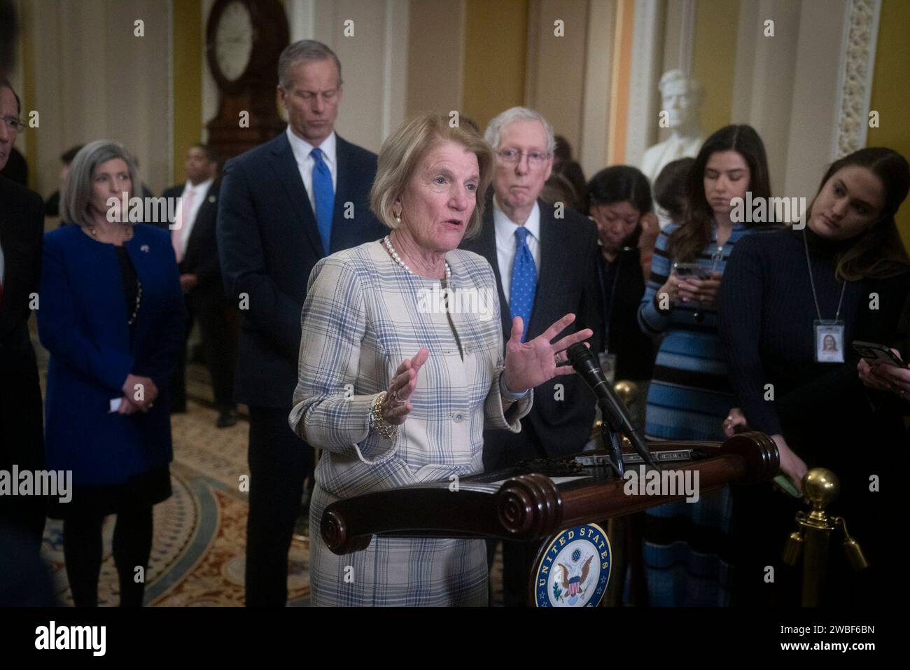 Washington, District Of Columbia, USA. 9th Jan, 2024. U.S. Senator and ...