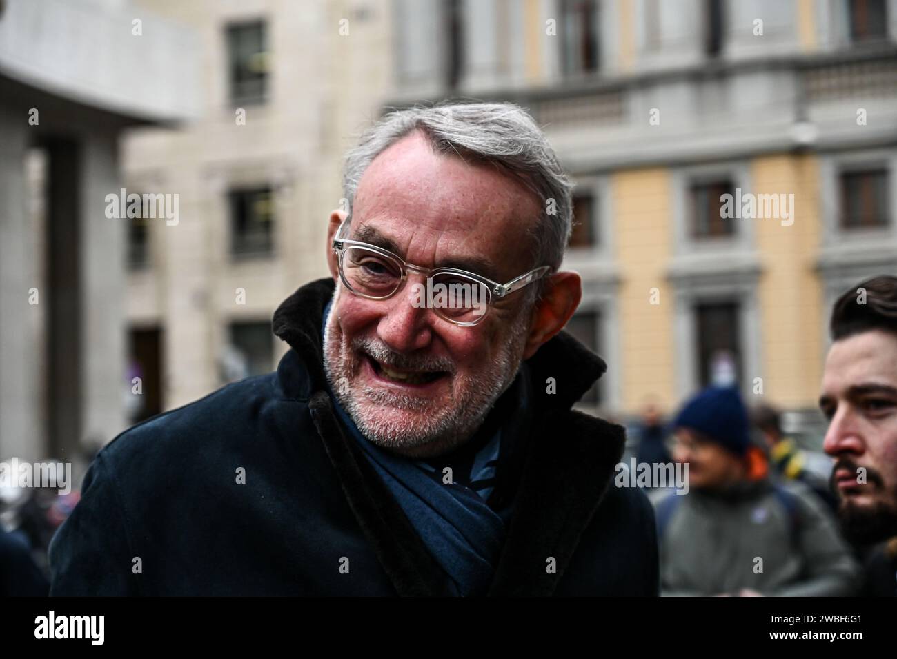 Jean-François van Boxmeer, CEO of Vodafone, arrives to meet former ...