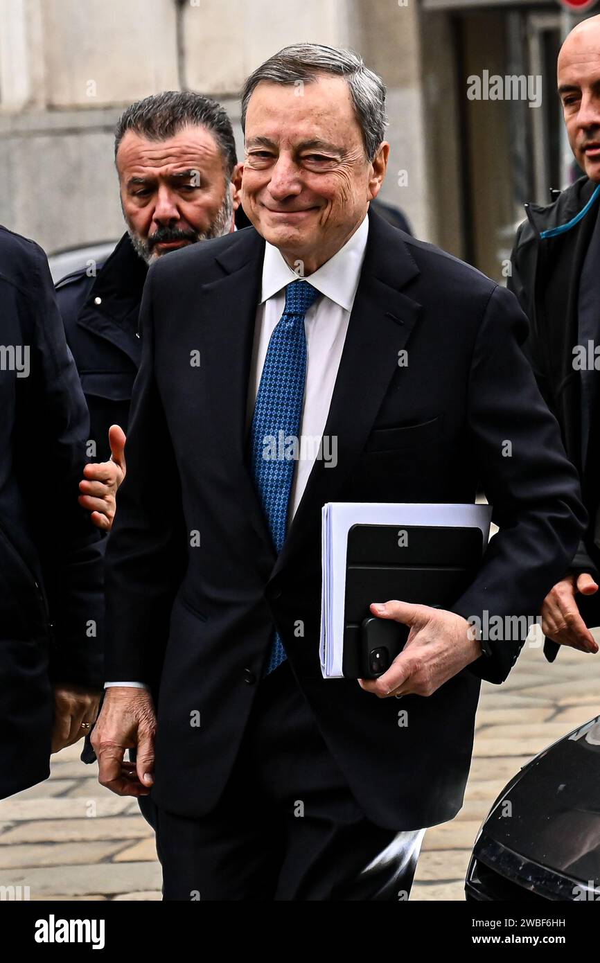 Former Italian Prime Minister and former European Central Bank ...