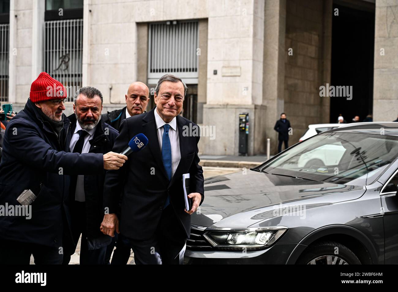 Former Italian Prime Minister and former European Central Bank ...