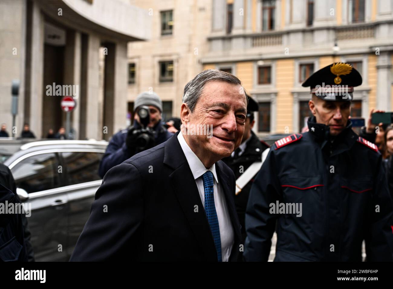 Former Italian Prime Minister and former European Central Bank ...