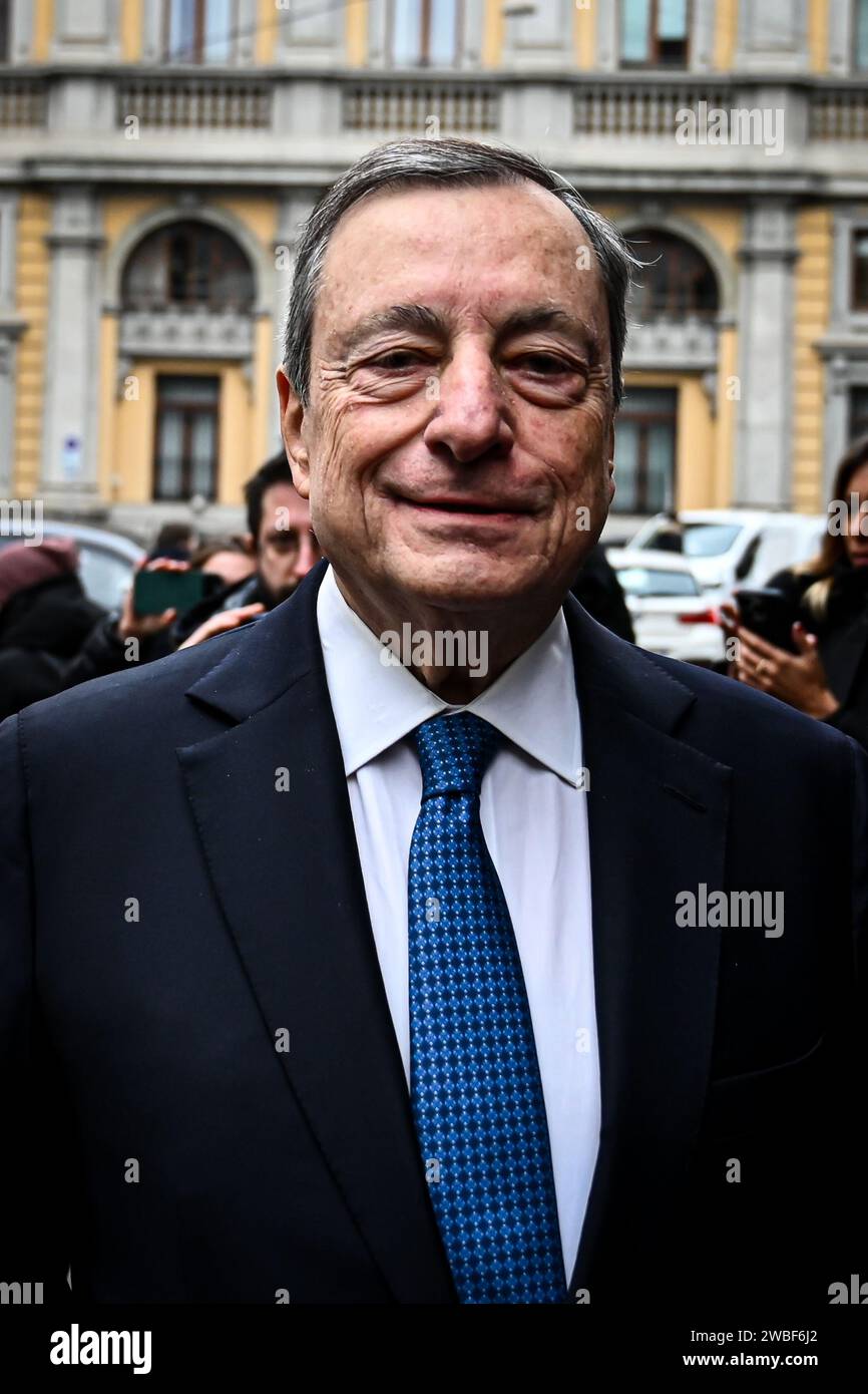 Former Italian Prime Minister and former European Central Bank ...