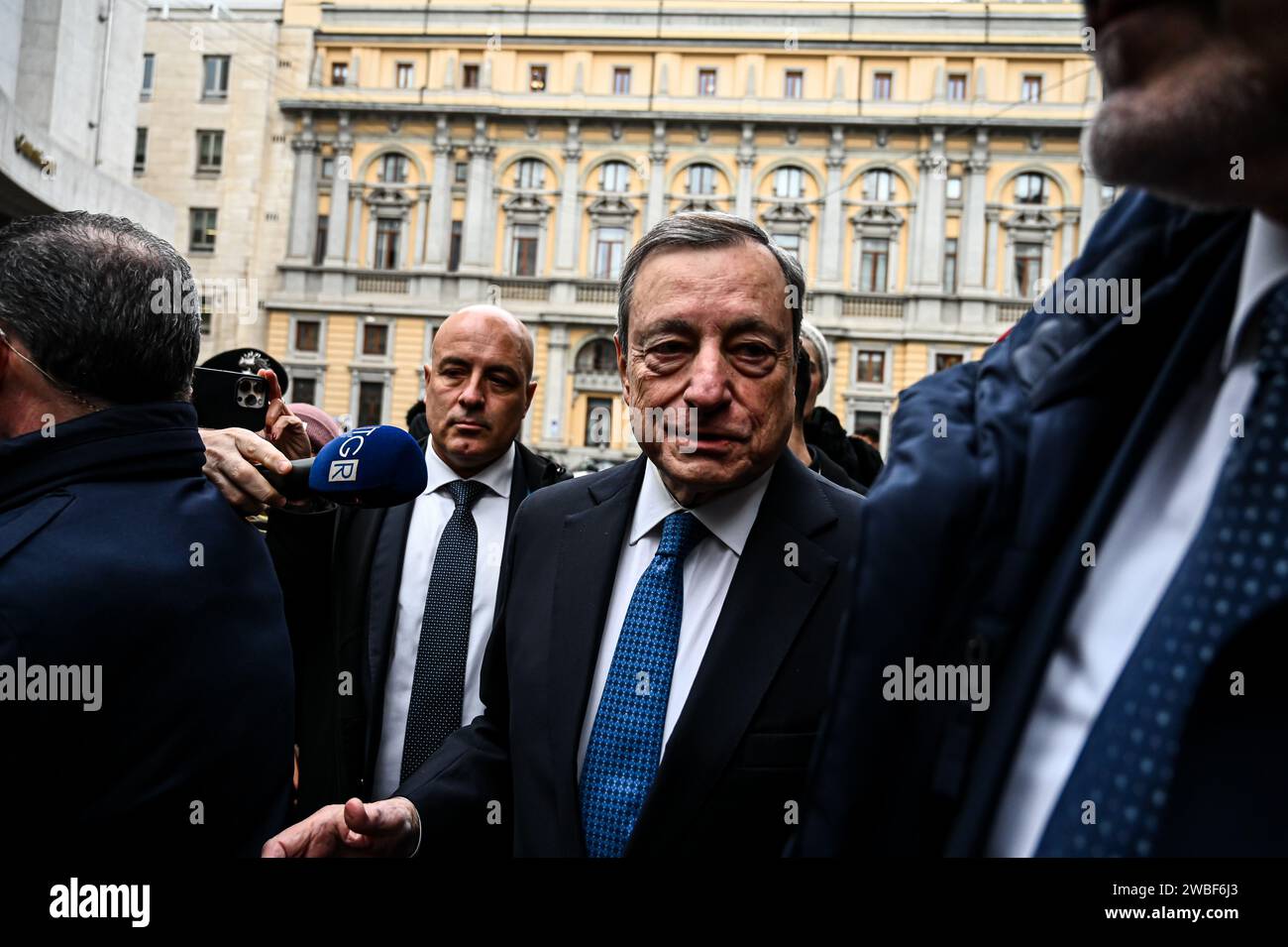 Former Italian Prime Minister and former European Central Bank ...