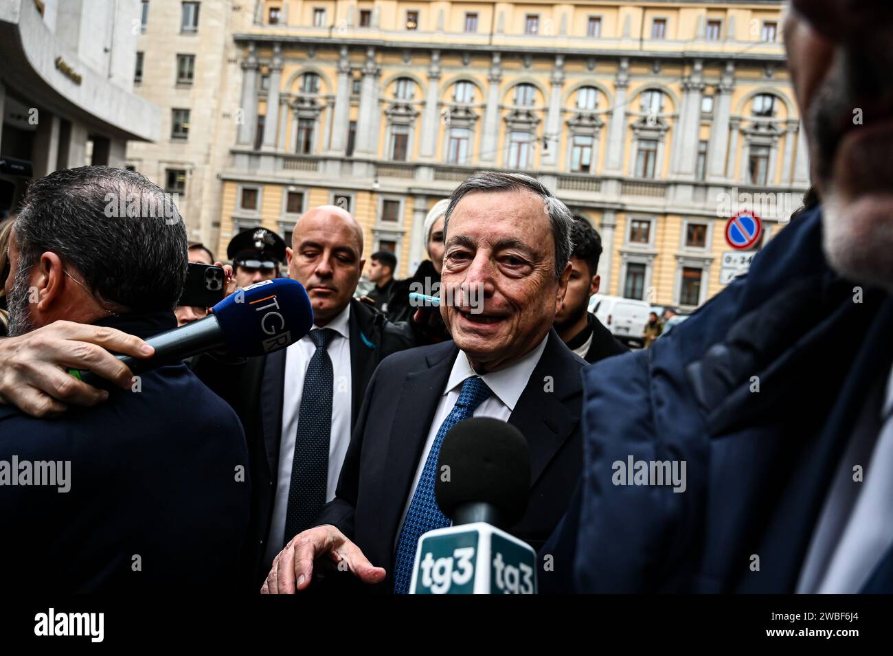 Former Italian Prime Minister and former European Central Bank ...