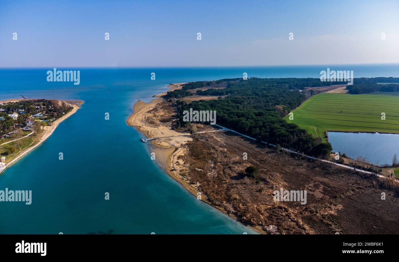 Marano lagoon aerial hi-res stock photography and images - Alamy