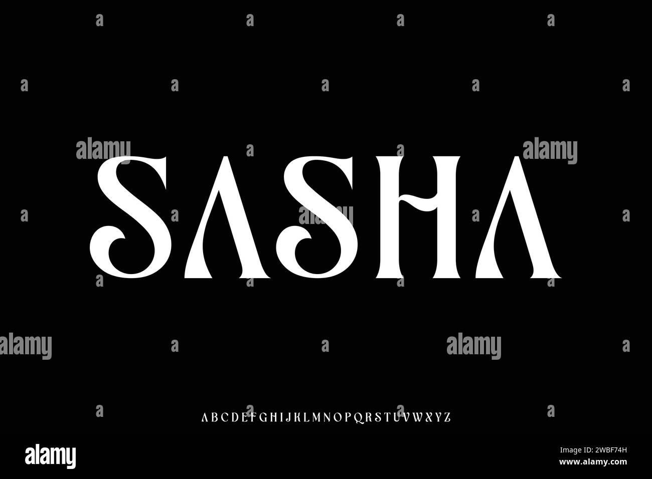 Typography elegant Black and White Stock Photos & Images - Alamy