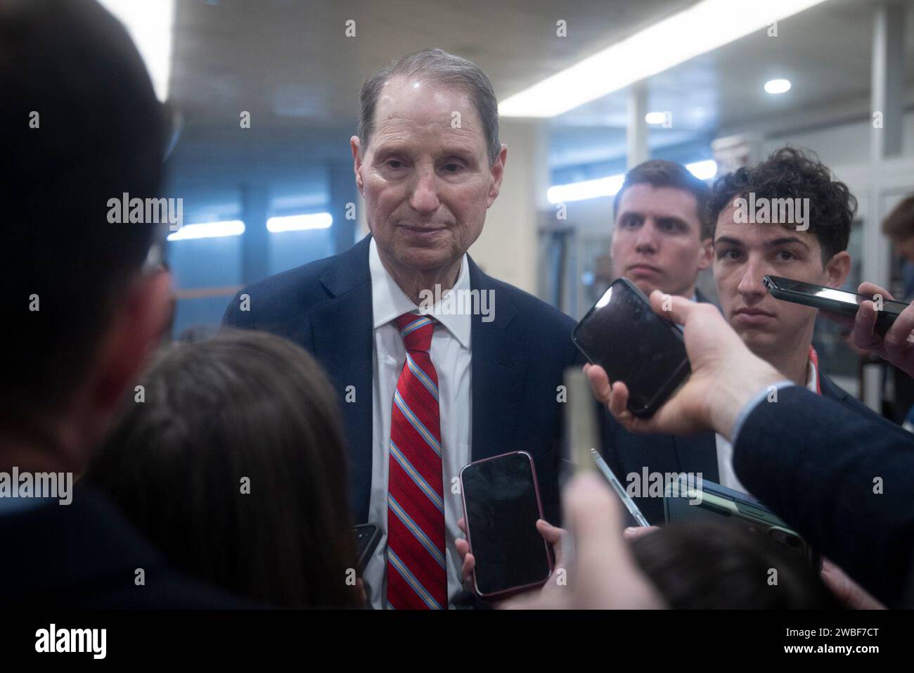 Washington, District Of Columbia, USA. 9th Jan, 2024. U.S. Senator RON ...