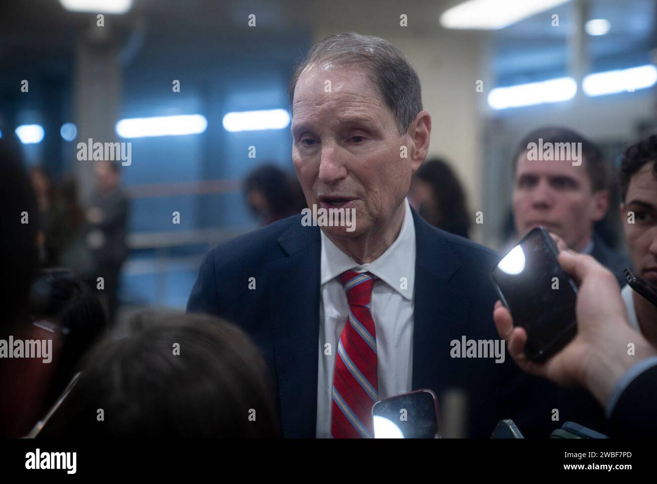 Washington, District Of Columbia, USA. 9th Jan, 2024. U.S. Senator RON ...