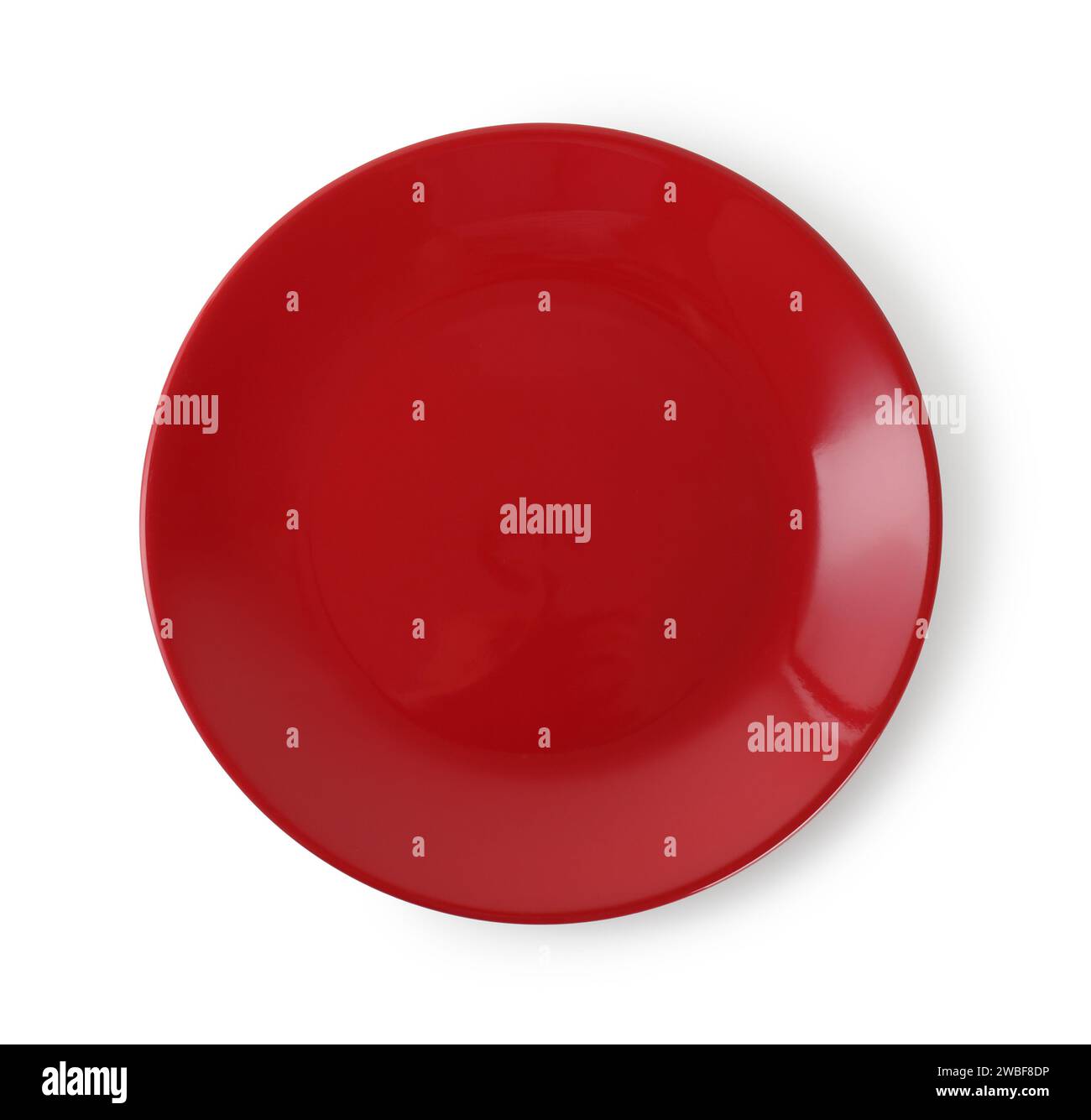 Top view red ceramic Cut Out Stock Images & Pictures - Alamy