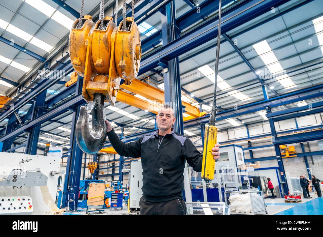 Industrial crane hi-res stock photography and images - Alamy
